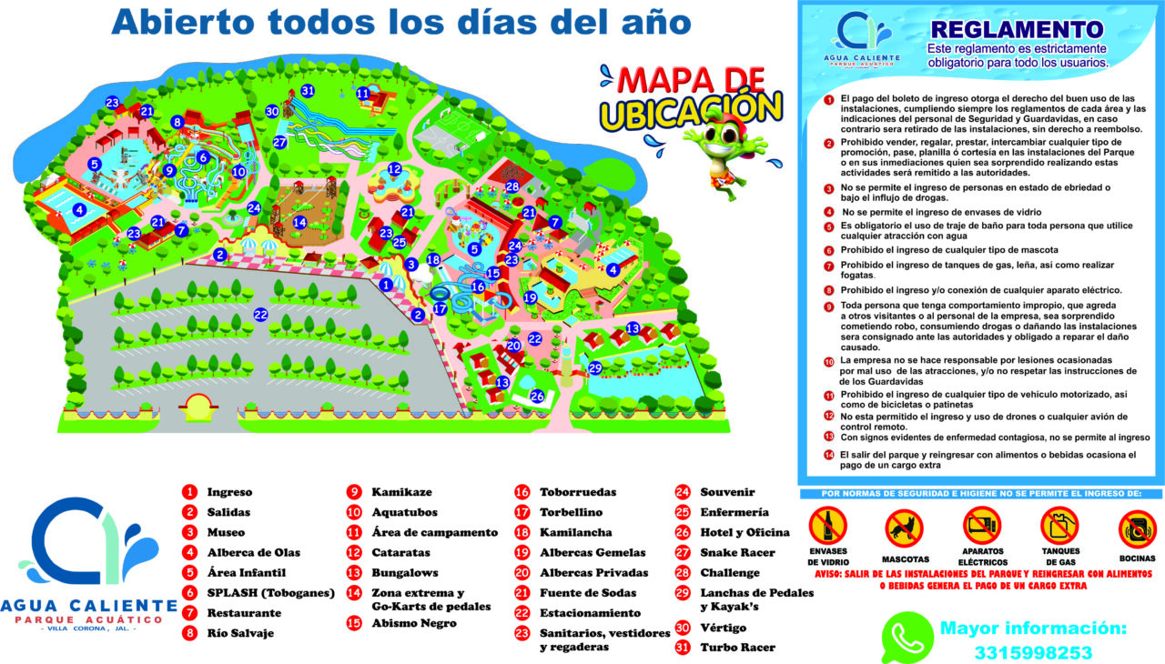 Agua Caliente | Parque Acuático